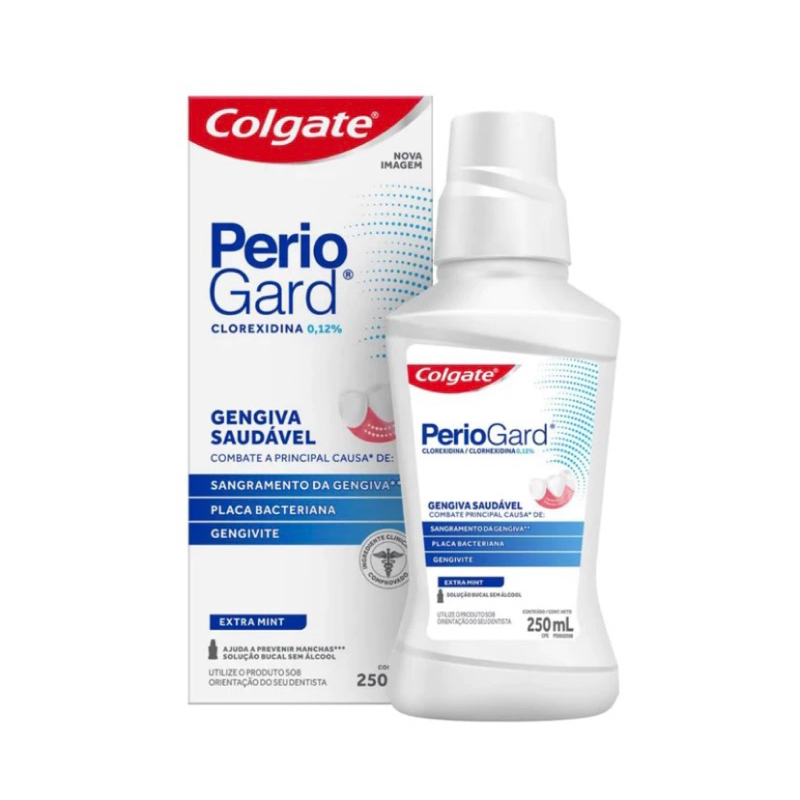 Enxaguante Bucal Colgate Periogard Gengiva Saudável Extra Mint Sem ...