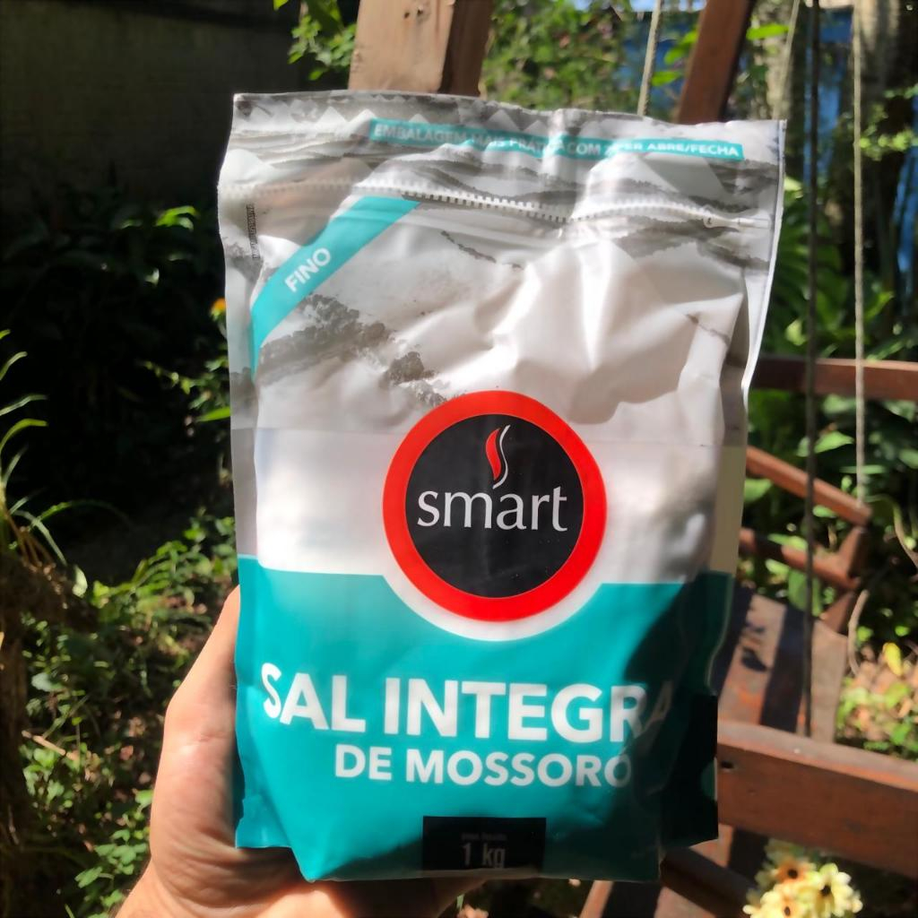 Sal Fino Integral De Mossoró Smart 1Kg | Shopee Brasil