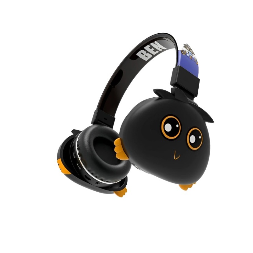 Fone Ouvido Bluetooth Infantil Jellie Monsters Xtrad LC-868 Ben - Preto ...