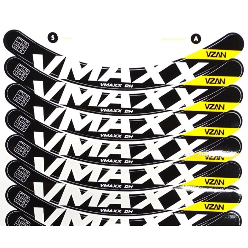 Cartela de Adesivos Aro Vmaxx Disco Ciclismo Bike | Shopee Brasil