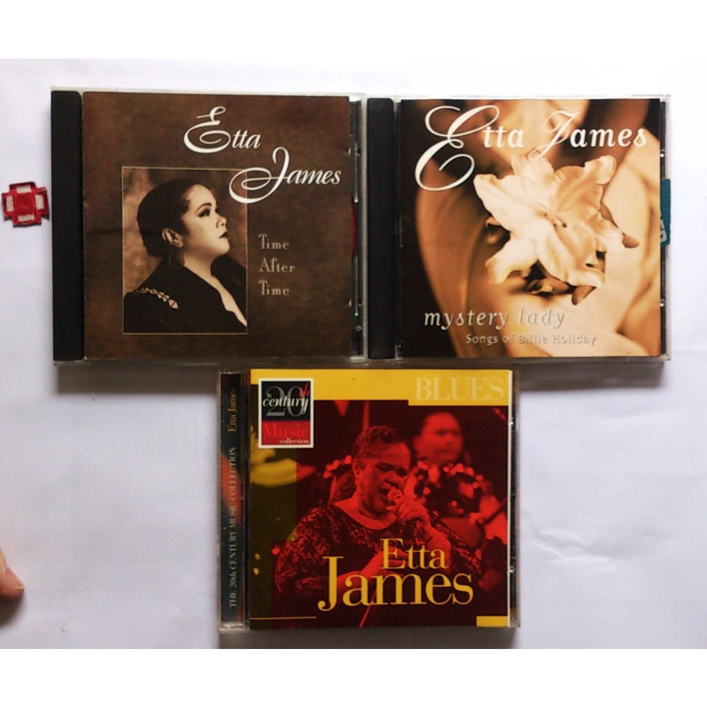 Cd Etta James - Time After Time + Mistery Lady + Blues = 3 Cds | Shopee Brasil