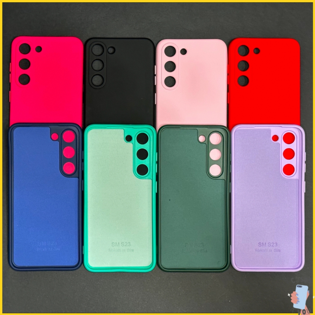 Capa Case Capinha Samsung Galaxy A15 4G A15 5G A25 5G A35 A55 Silicone Aveludada Protetora ...