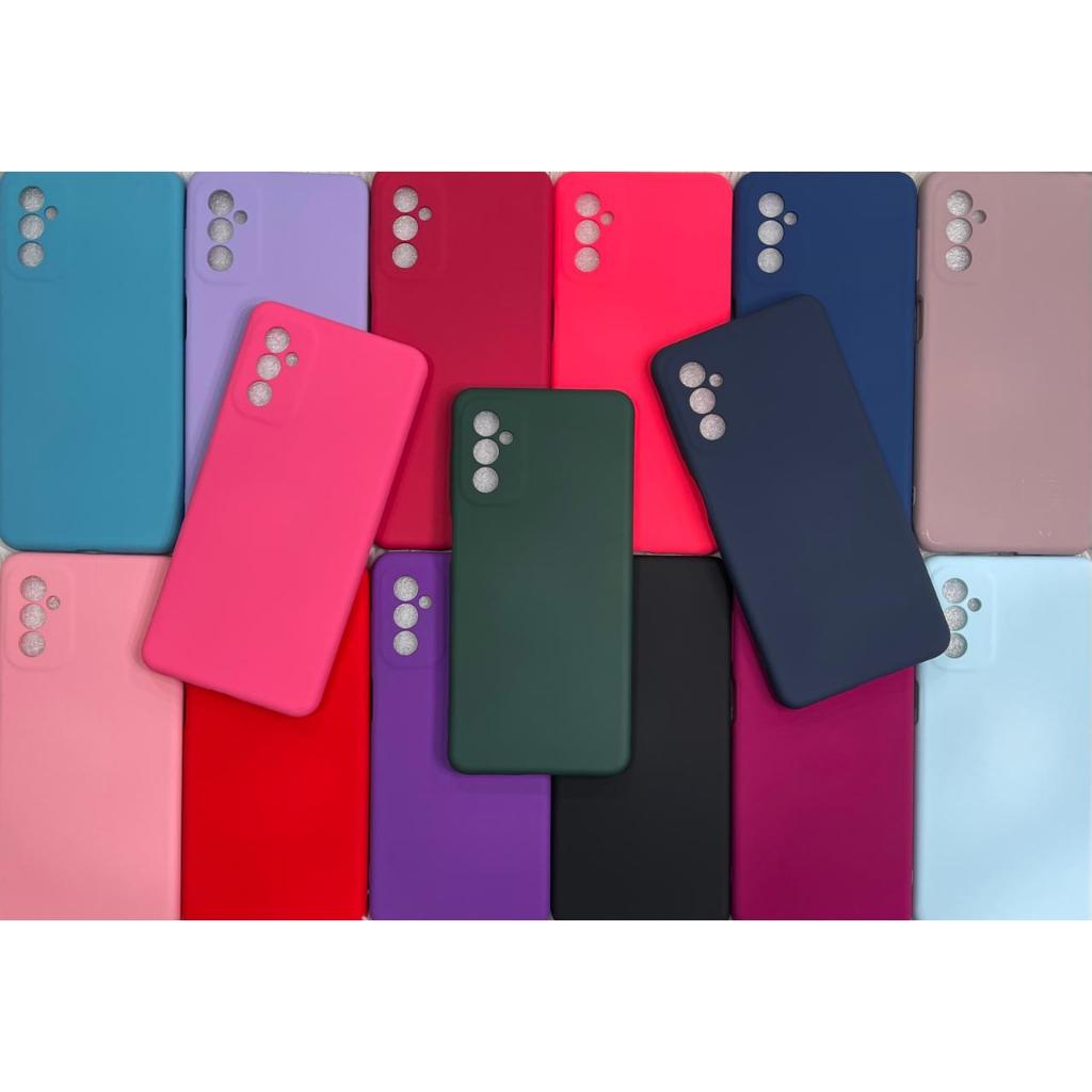 Kit Protetora Capa Capinha M52 5G Samsung Silicone Aveludado | Shopee Brasil