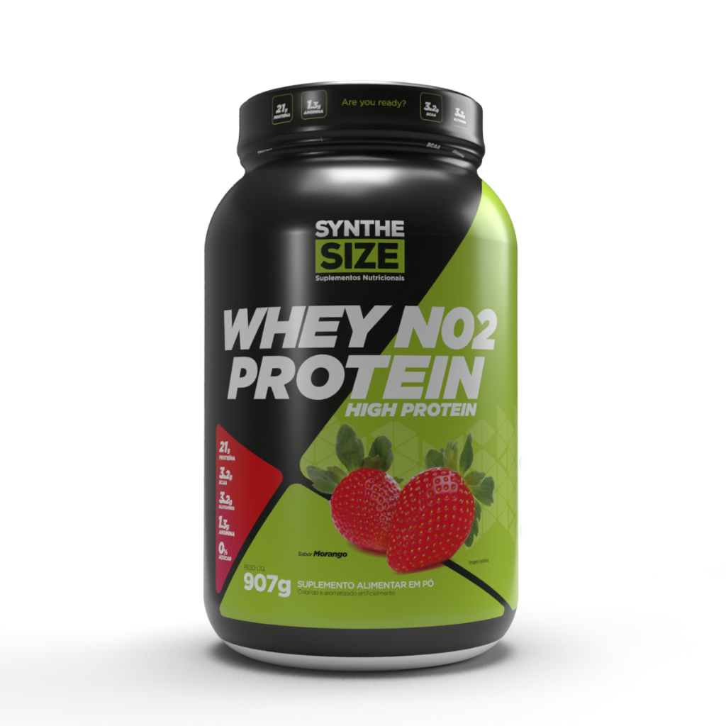 Whey Protein No2 Pote 907g 100% - Synthesize (Embalagem NOVA) | Shopee Brasil