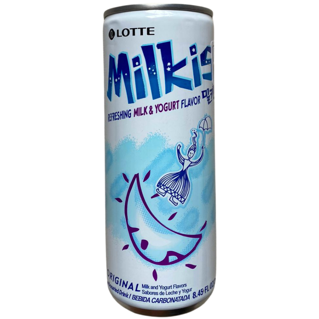 Refrigerante Coreano de Leite e Yogurt Milkis - Sabor Original 250 ml ...