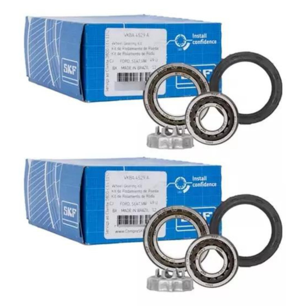 2 Kit Rolamento Roda Traseira Gol Voyage G1 G2 G3 G4 G5 Skf - Faz a Boa!