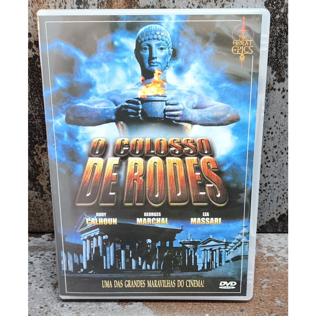 DVD O Colosso de Rodes - legendado | Shopee Brasil