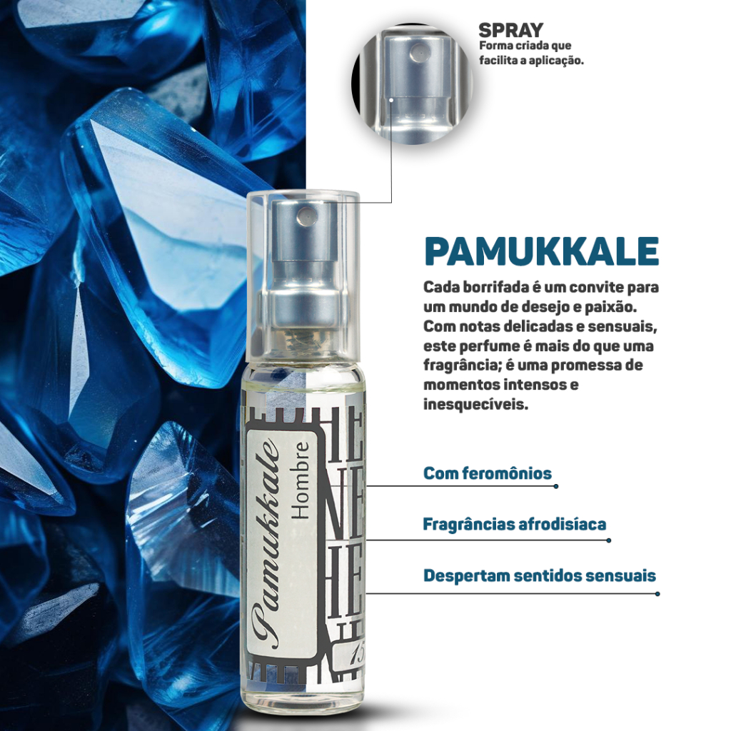 PERFUME AFRODISÍACO PARA ATRAIR MULHER PHERO-MAX PAMUKKALE | Shopee Brasil