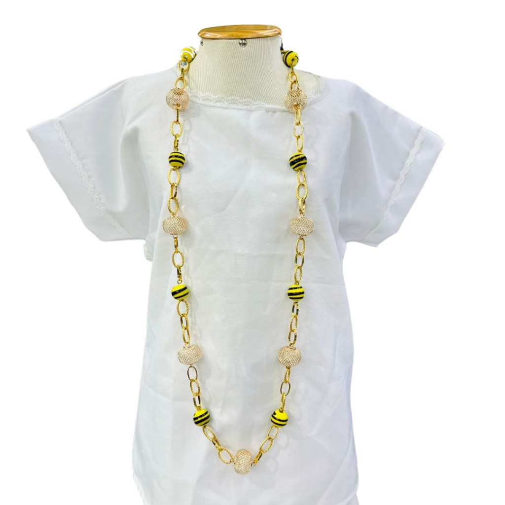 Braja de Criola com Cristais Oxumare | Shopee Brasil