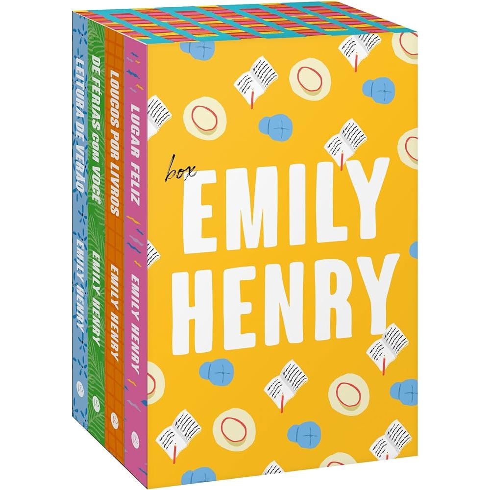 Box Emily Henry - Leitura de verão/ De férias com você/ Loucos por ...
