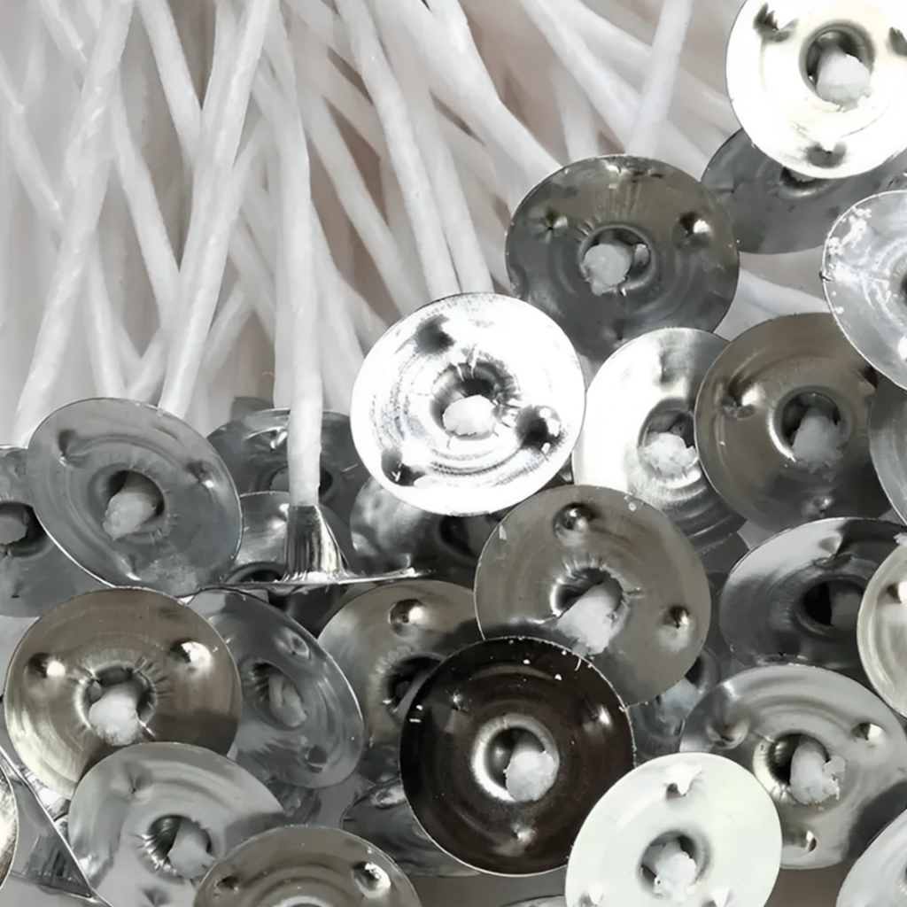 Pavio para velas Artesanais 10cm kit com 10 -50-100 Pçs montado com ...