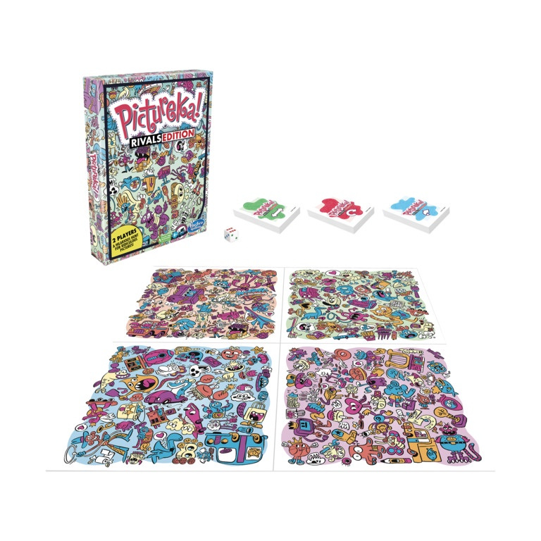 Jogo De Tabuleiro Pictureka Edição Rivais F5253 Hasbro | Shopee Brasil