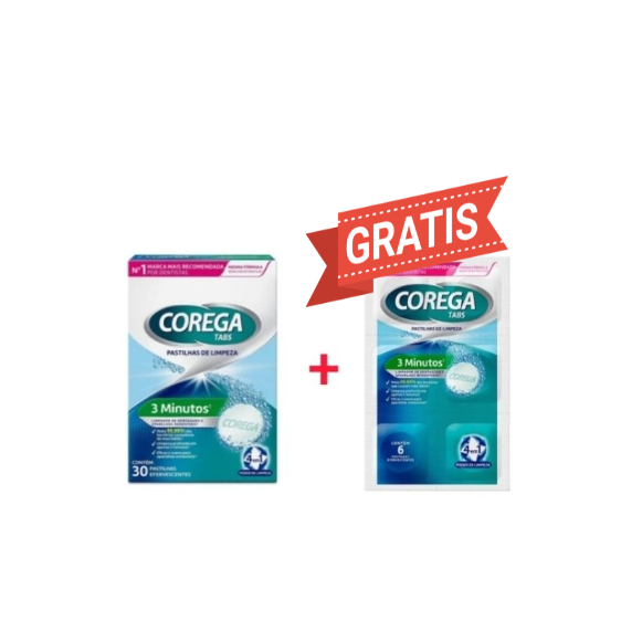 Corega Tabs Pastilhas Efervescentes para Limpeza de Aparelhos ...