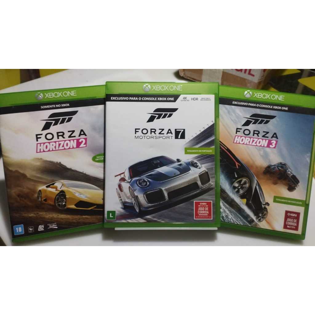 jogos forza motorsport forza horizon xbox one midia fisica original ...