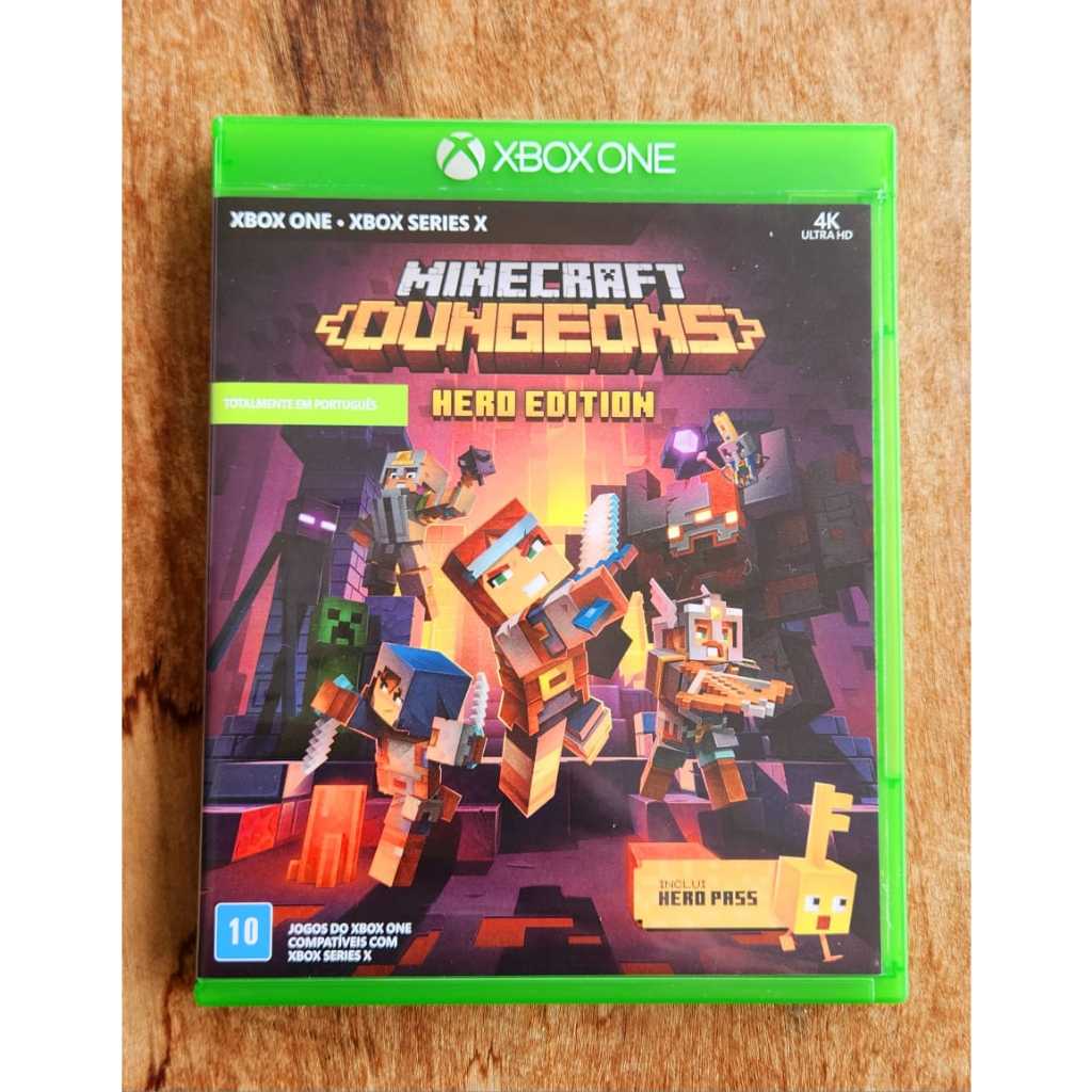 Minecraft Dungeons Hero Edition (mídia Física) - Xbox One | Shopee Brasil