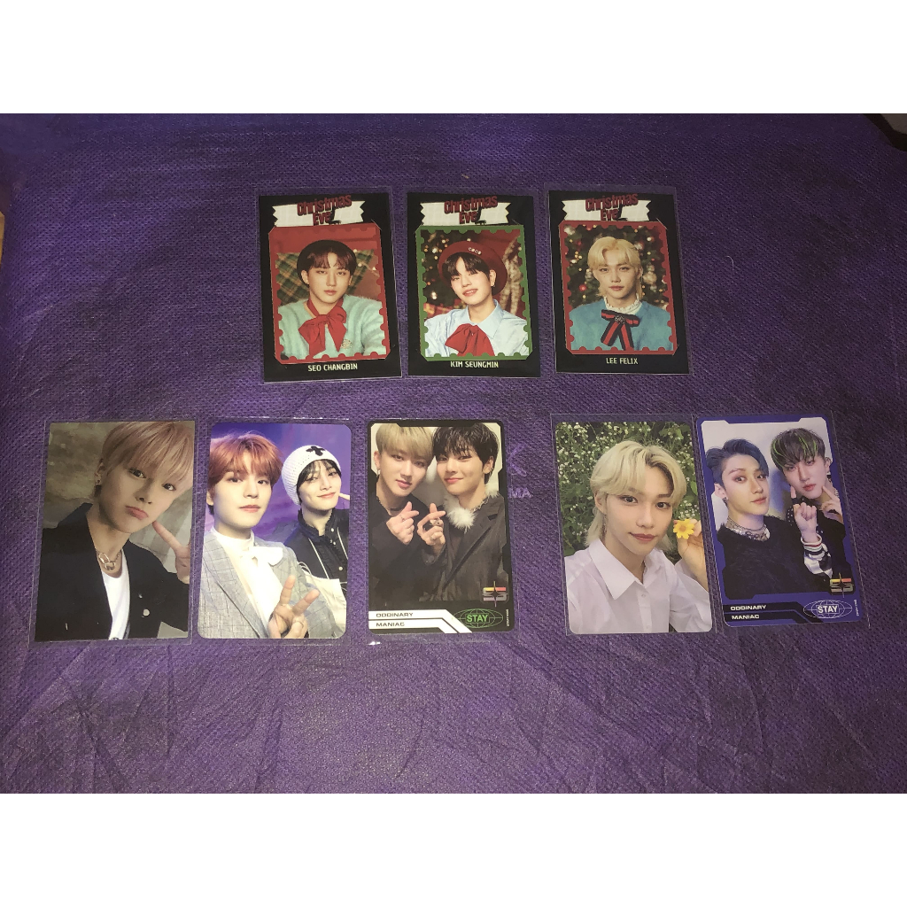 Photocards OFICIAIS - Stray Kids + ID Christmas Evel SKZ | Shopee Brasil