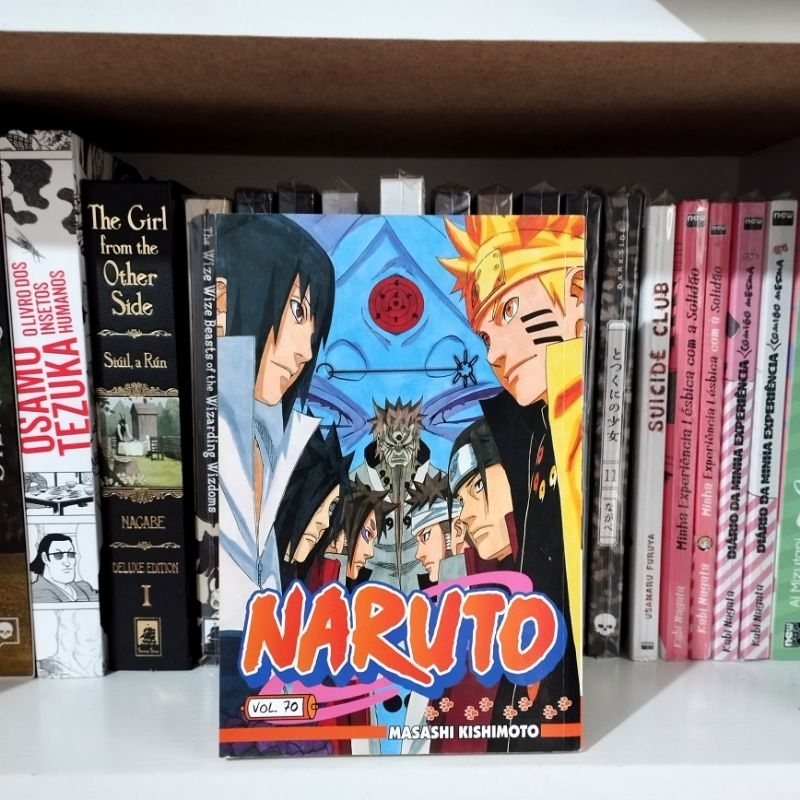 Manga Naruto 70 Primeira Edição Naruto Shippuden Volume 70 Panini ...
