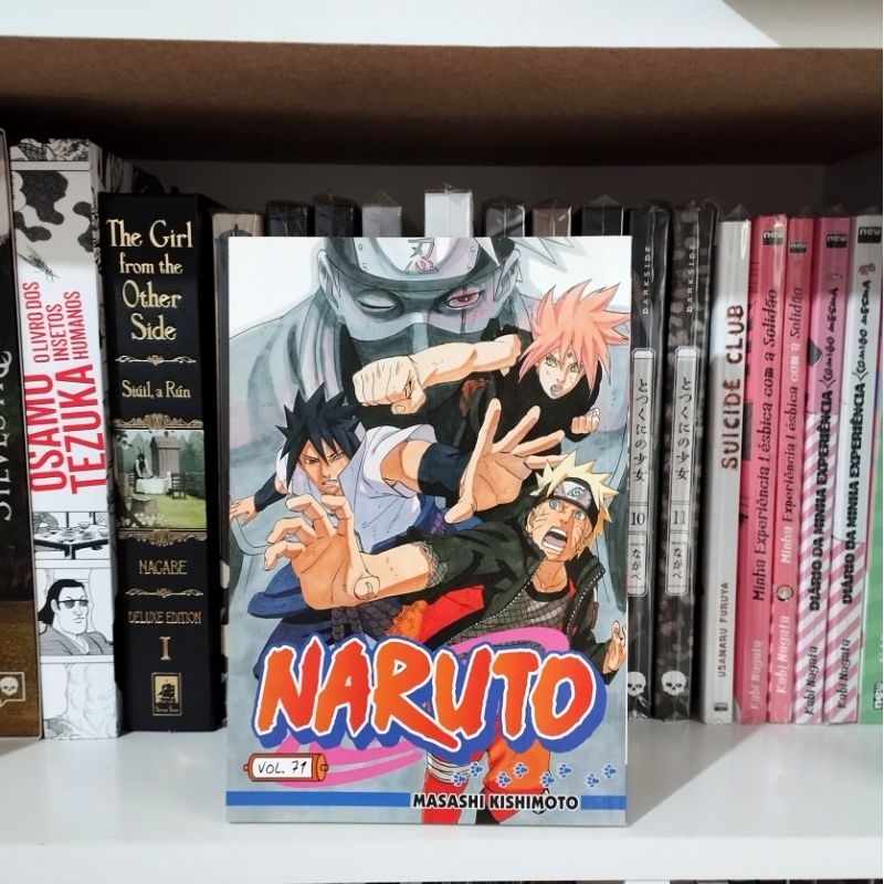Manga Naruto 71 Primeira Edição Naruto Shippuden Volume 71 Panini ...