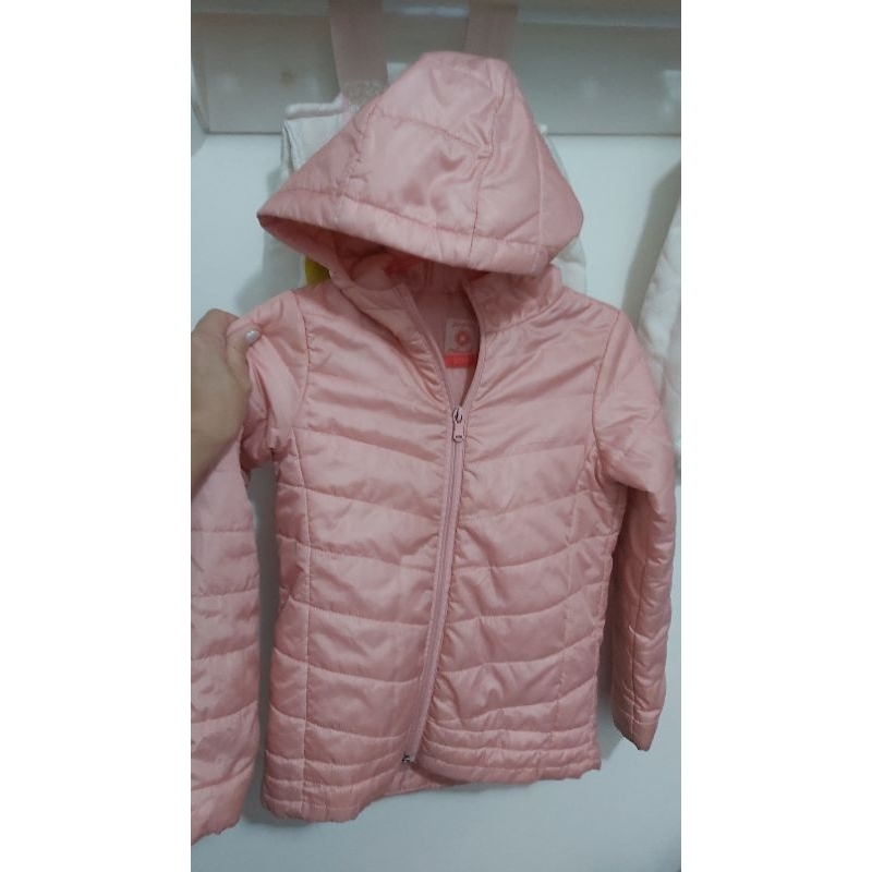 Casaco Puffer Fofinho/Rosa Claro - Tamanho 8 anos - Da Loja C&A ...