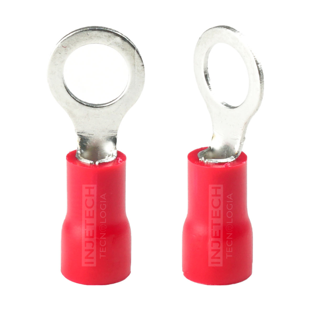 Kit Conector Terminal Pré Isolado Olhal Vm 1,5mm 100pçs | Shopee Brasil
