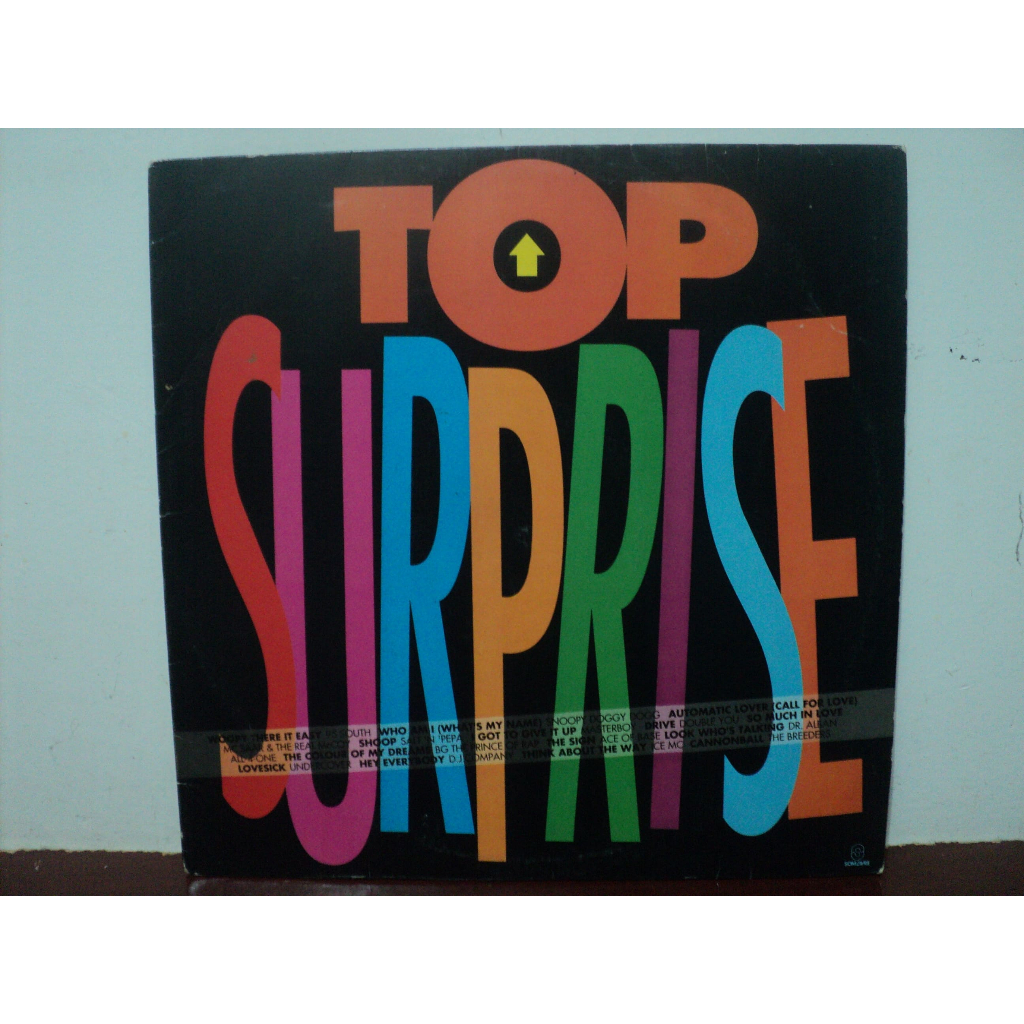 LP TOP SURPRISE ( DANCE MUSIC - 1994 ) | Shopee Brasil