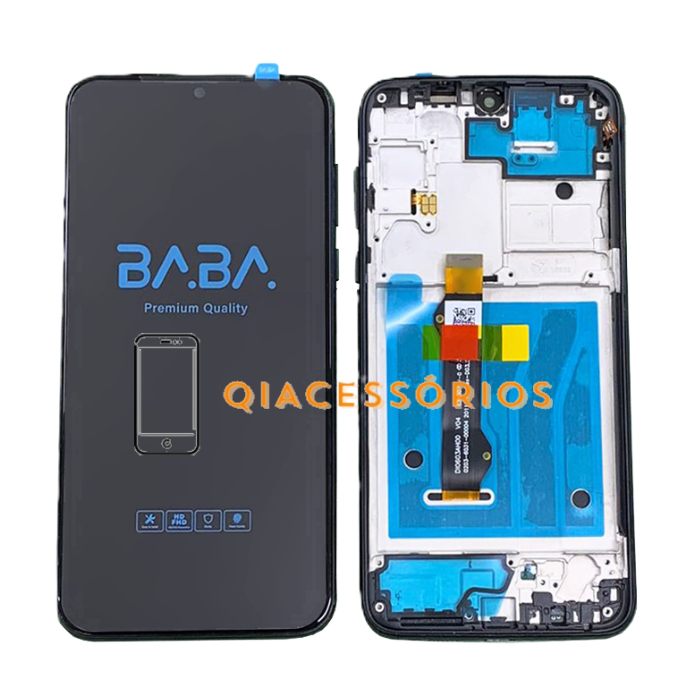 Display Tela Frontal Touch Completo Compatível Moto G8 Plus COM ARO Xt2019-2 Original Envio ...