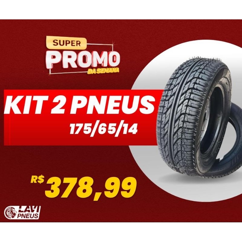 Pneu Remold aro 14 175 65 R14 KIT COM DOIS PNEUS QUEIMA DE ESTOQUE, VENHA CONFERIR !!! | Shopee ...