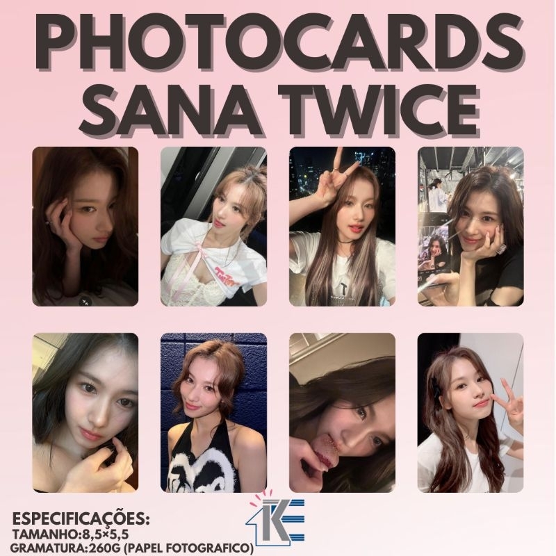 Kit Photocards Sana Twice Kpop | Shopee Brasil