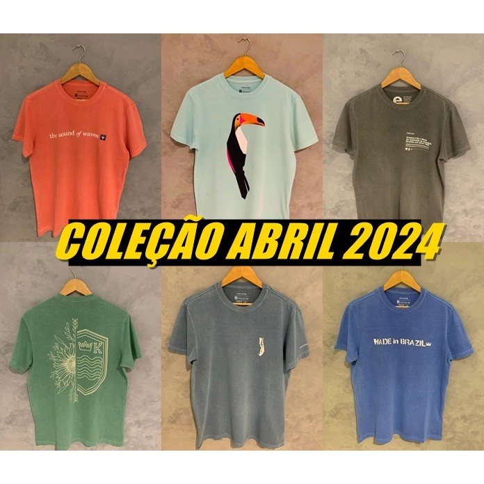 CAMISETA OSK STONE PADRÃO ORIGINAL CAMISA OSKLEN LANÇAMENTO 2024 ...