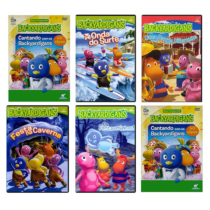 Coleção Backyardigans em Dvd | Kit ou Unitário | Seriado e Filmes ...