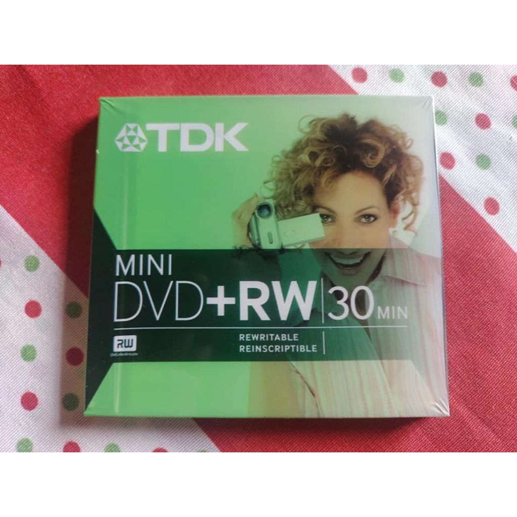 Mini Dvd Regravável Tdk 1.4gb 30 Minutos Lacrado | Shopee Brasil