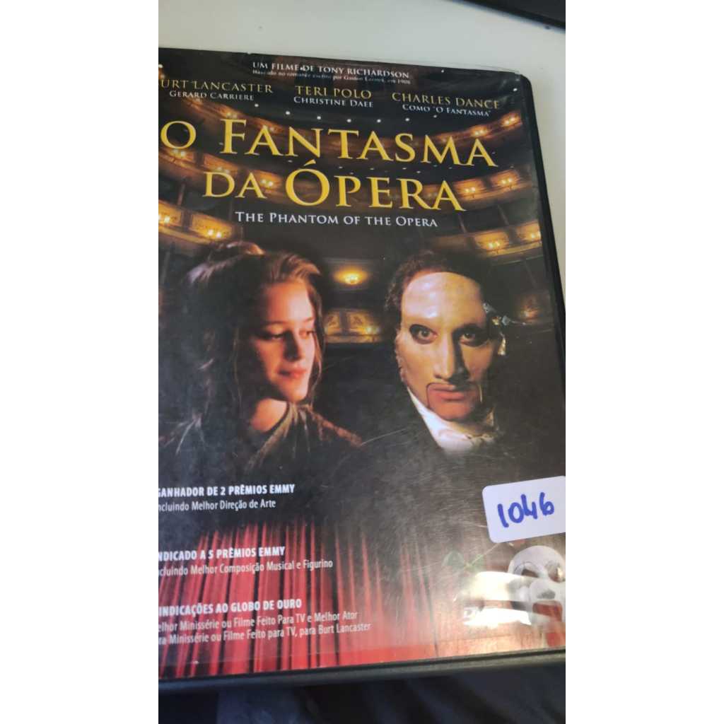 O Filme - O Fantasma Da Ópera | Shopee Brasil