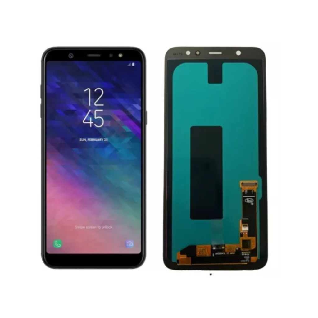 TELA FRONTAL DISPLAY TOUCH GALAXY A6 PLUS COM ARO E SEM ARO | Shopee Brasil