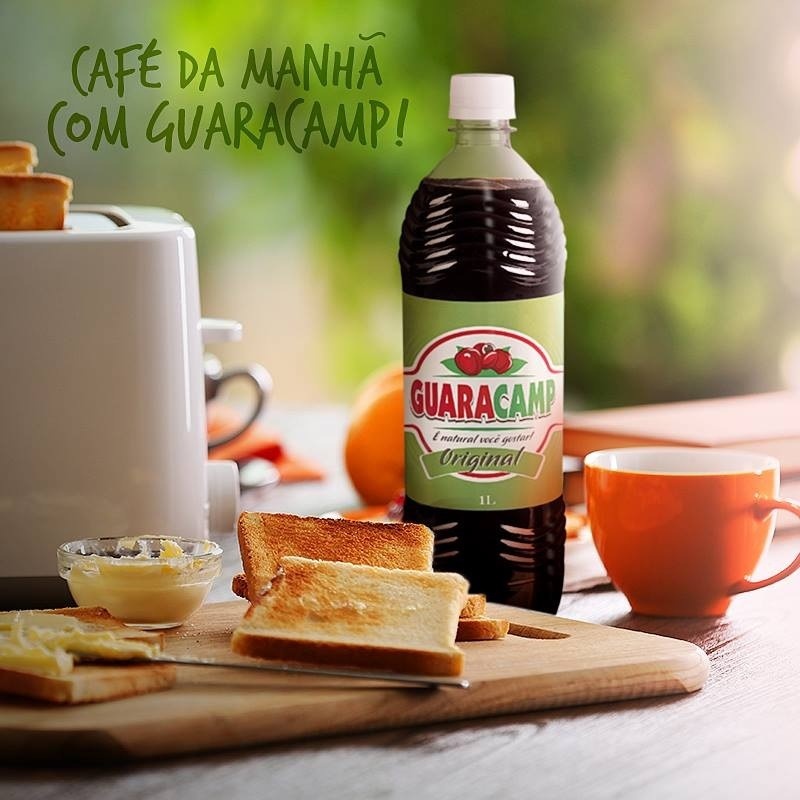 Guaraná Natural Guaracamp Xarope Concentrado 1 Litro Rende Até 9 Litros ...