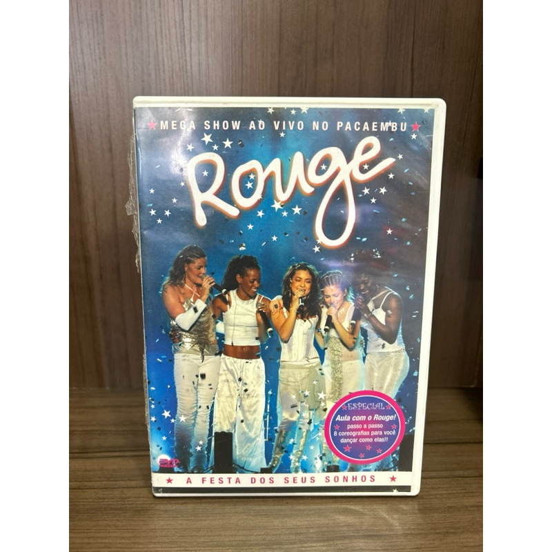 DVD ROUGE - A FESTA DOS SEUS SONHOS (RARO) | Shopee Brasil