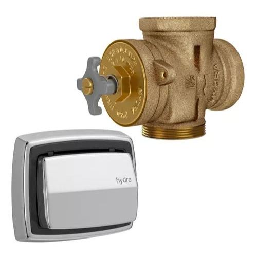 Valvula Descarga Hydra Deca 1.1/2 completa Cromada metal | Shopee Brasil