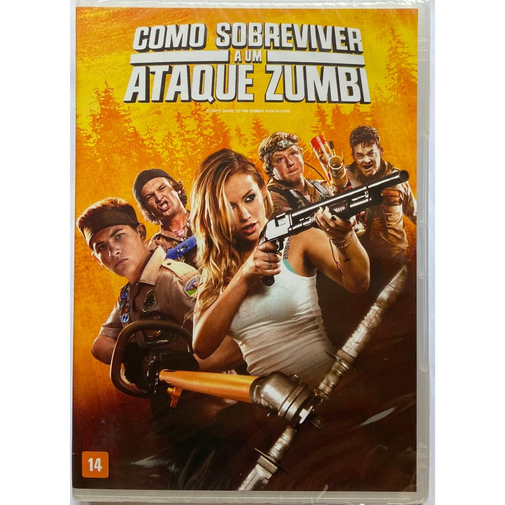 Dvd Filme Como Sobreviver A Um Ataque Zumbi Original Lacrado | Shopee ...