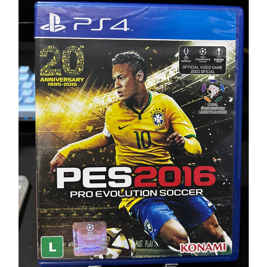 PES 2016 PS4 MIDIA FISICA ORIGINAL - Escorrega o Preço