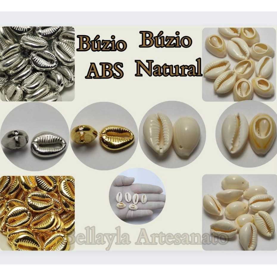 Búzios Natural, Búzio ABS 30 unidades. | Shopee Brasil