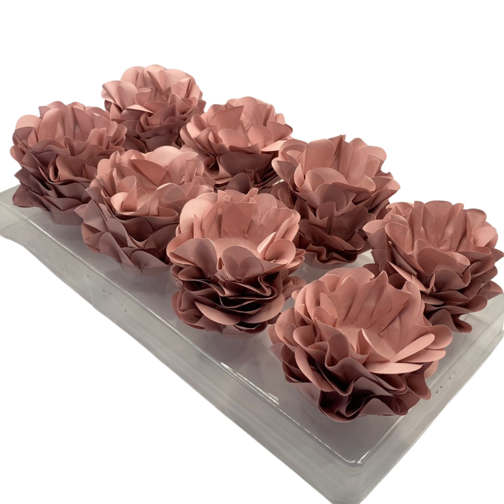 40 Forminhas para Doces Finos Style Formato Flor - Para Festa Casamento ...