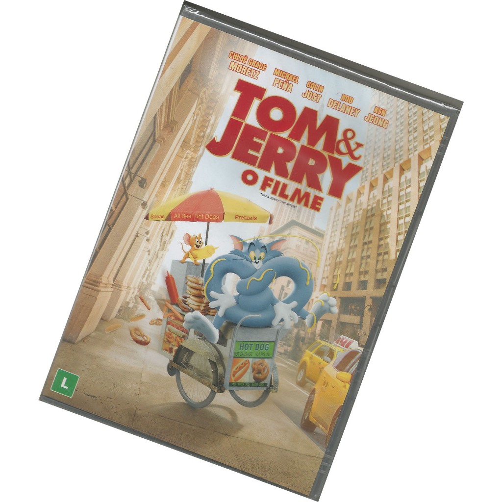 Tom E Jerry O Filme Com Chloë Grace Moretz Dvd Lacrado | Shopee Brasil