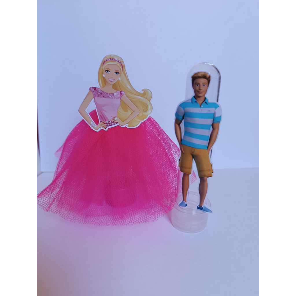 10 Tubetes Barbie e Ken com 5 unidades de cada | Shopee Brasil