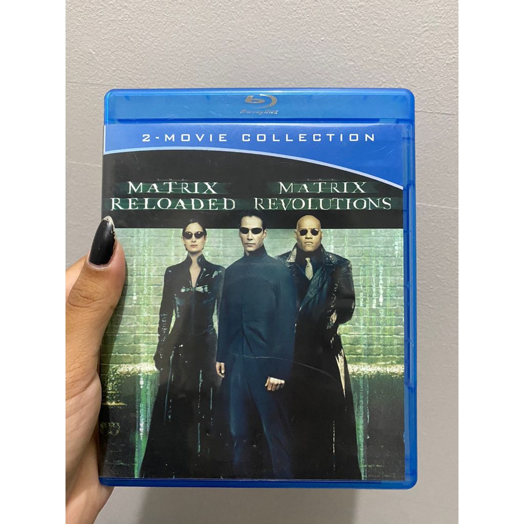 Blu-ray Matrix reloaded and Matrix Revolutions- Movie collection ...