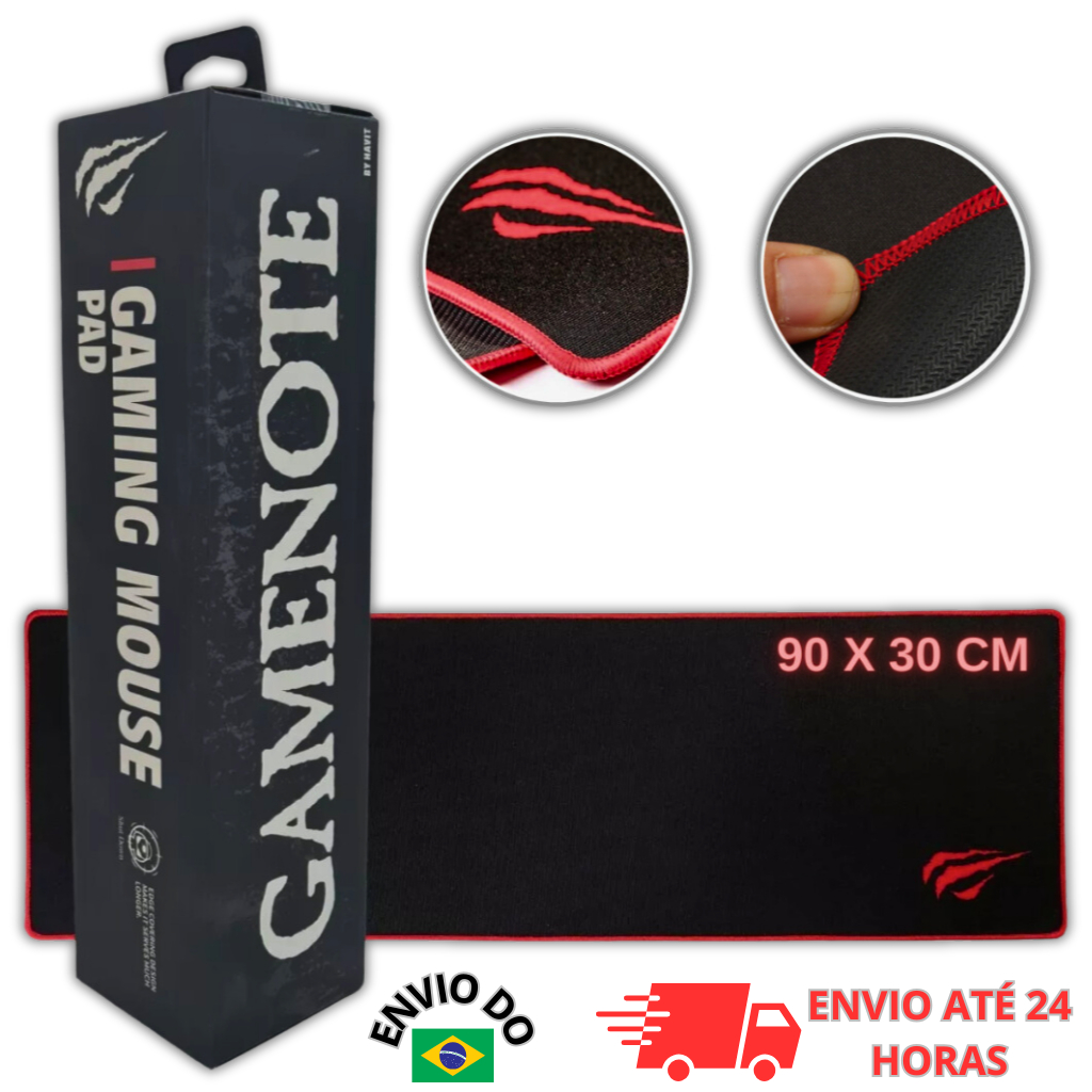Mouse Pad Havit Gamer Control Grande 90x30cm Original Profissional ...