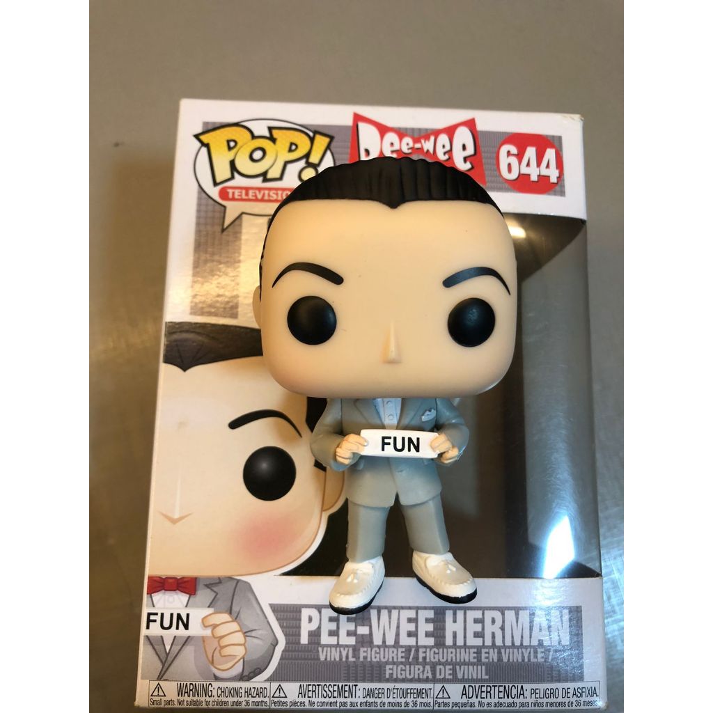 Funko POP! TV: Pee wee's Playhouse Pee Wee Herman 644 *ATENÇÃO: NOVO ...