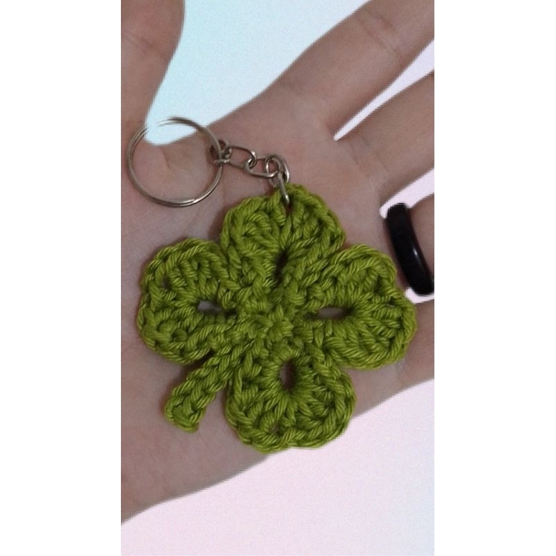 Chaveiro trevo de 4 folhas 🍀 (Good Luck) | Shopee Brasil