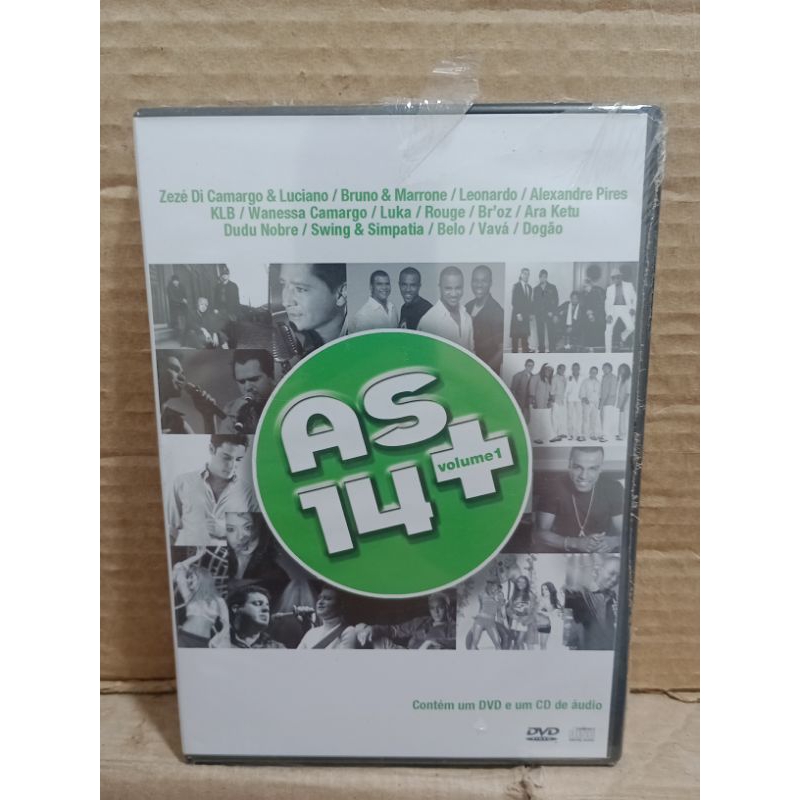 DVD+CD AS 14+ VOLUME 1 (ORIGINAL/LACRADO) | Shopee Brasil