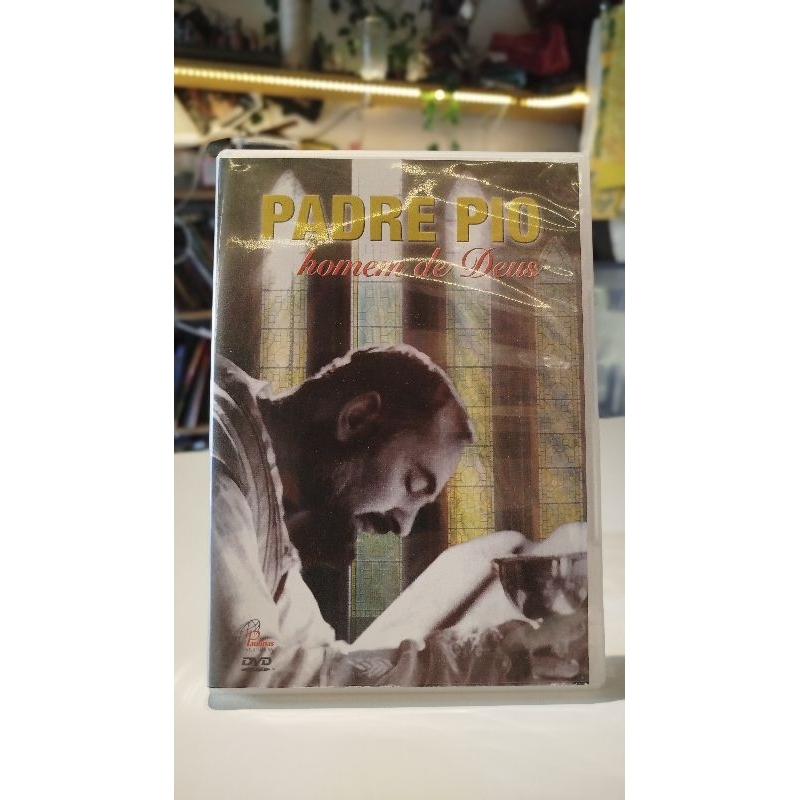 DVD PADRE PIO - HOMEM DE DEUS ( lacrado) | Shopee Brasil