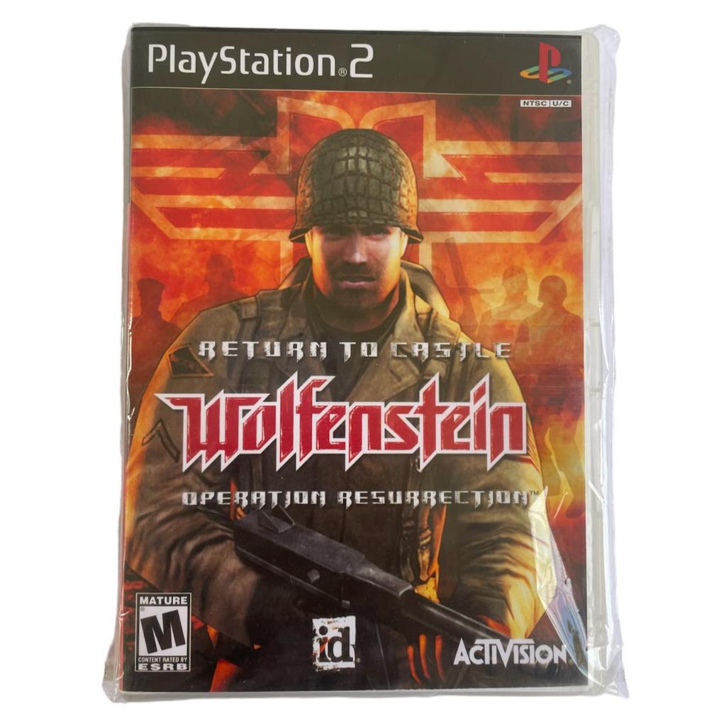 Jogo Return To Castle Wolfenstein Operation Resurrection Play 2 Pt/br ...