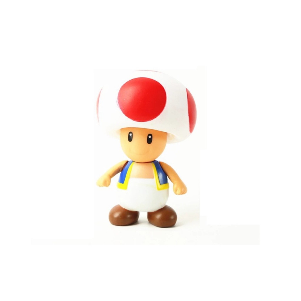 Boneco Toad do Super Mario - 10 cm | Shopee Brasil